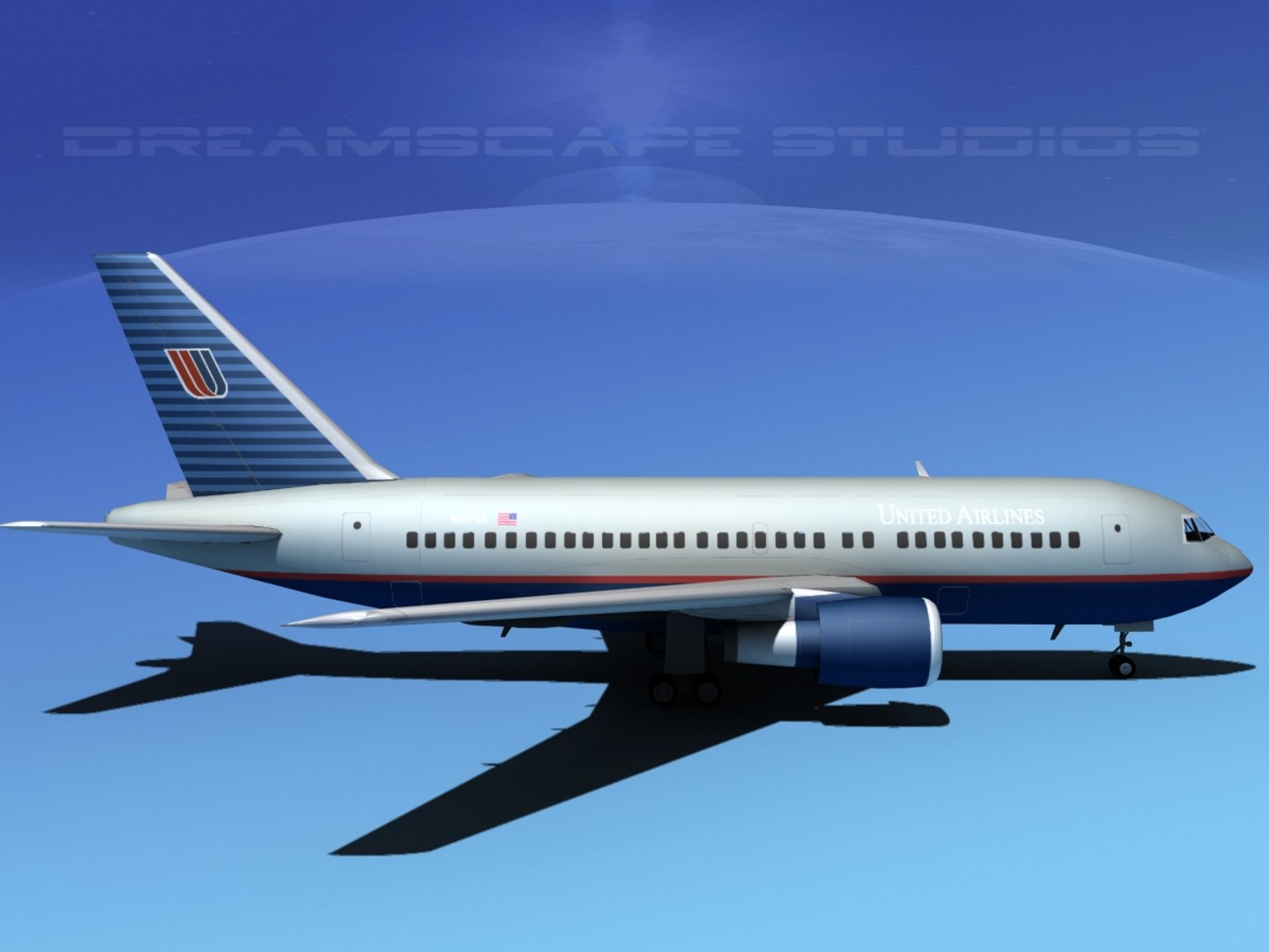 3D Airline Boeing 767 767-200er - TurboSquid 1304428