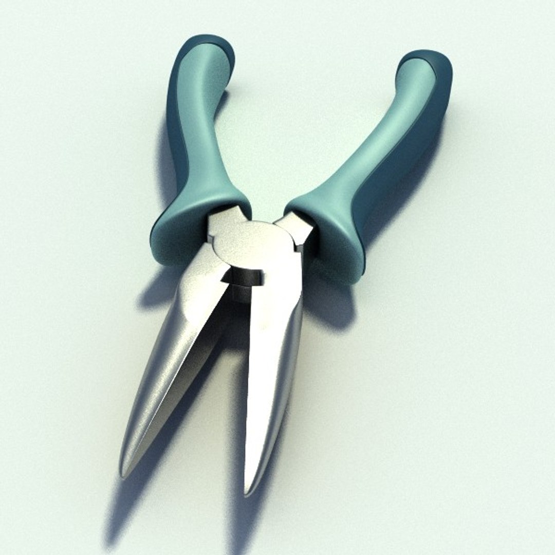 needle nosed pliers 3ds