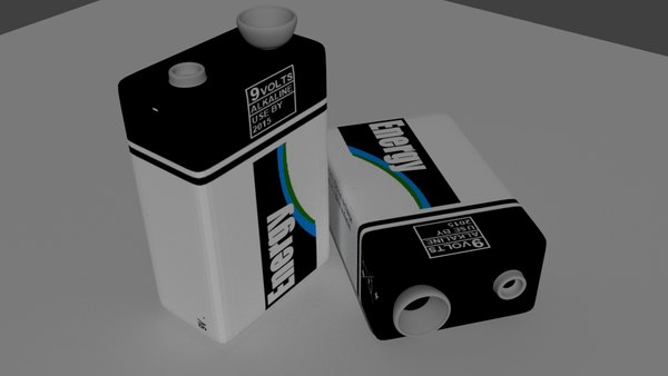 Free 3D Battery Models | TurboSquid