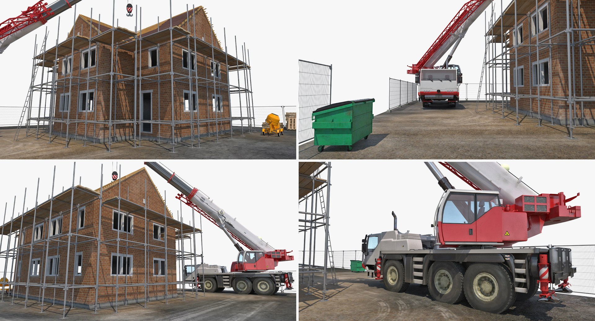 3D Private House Construction Equipment - TurboSquid 1234845