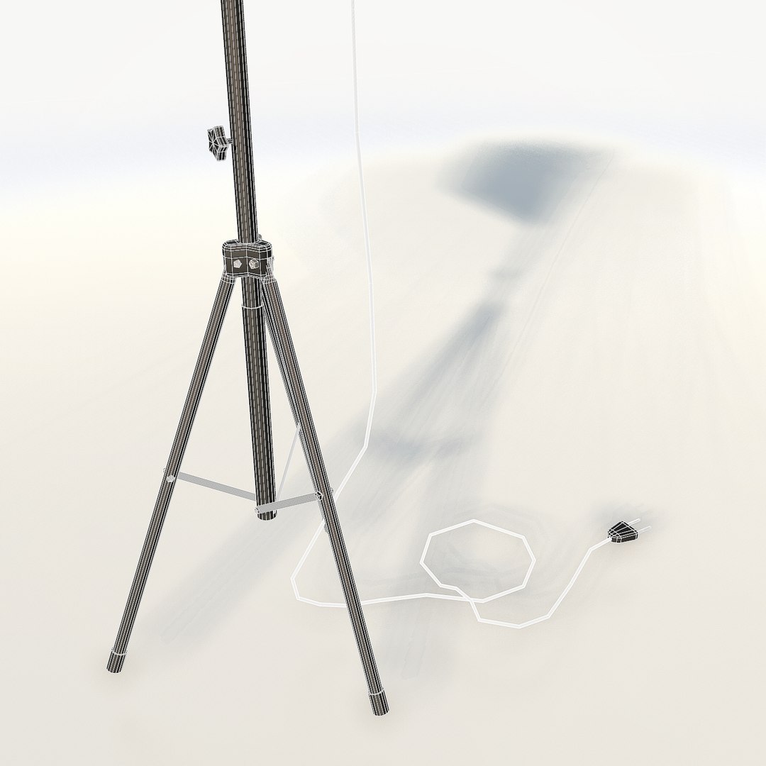 3d 3ds Photo Studio Soft Light Lamp