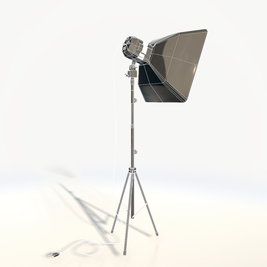 3d 3ds Photo Studio Soft Light Lamp