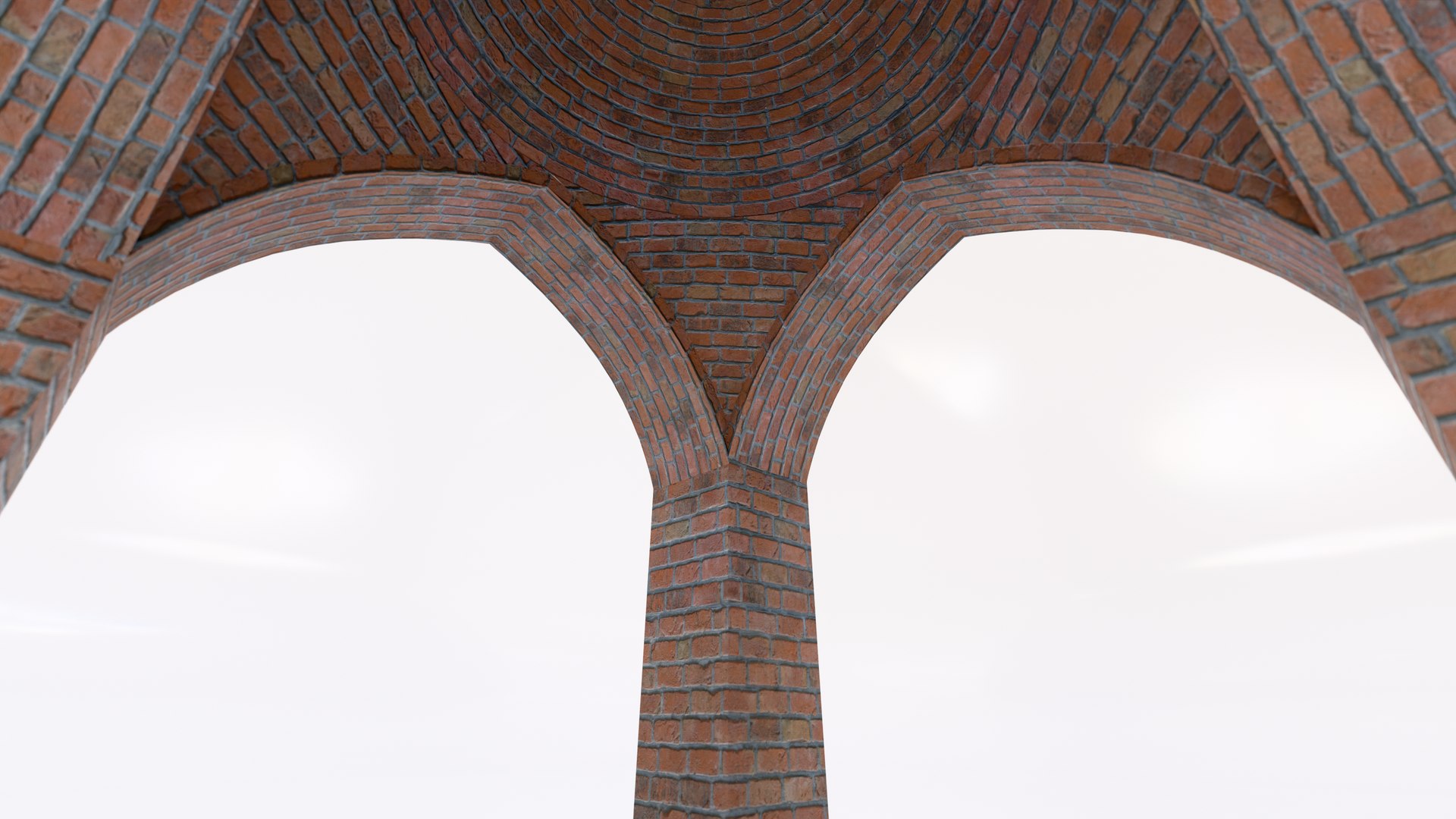 Persian Brick Dome Model - TurboSquid 2372128