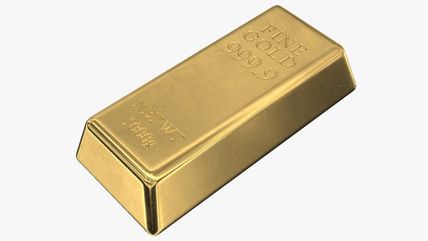 Gold Bar Collection model - TurboSquid 1868122