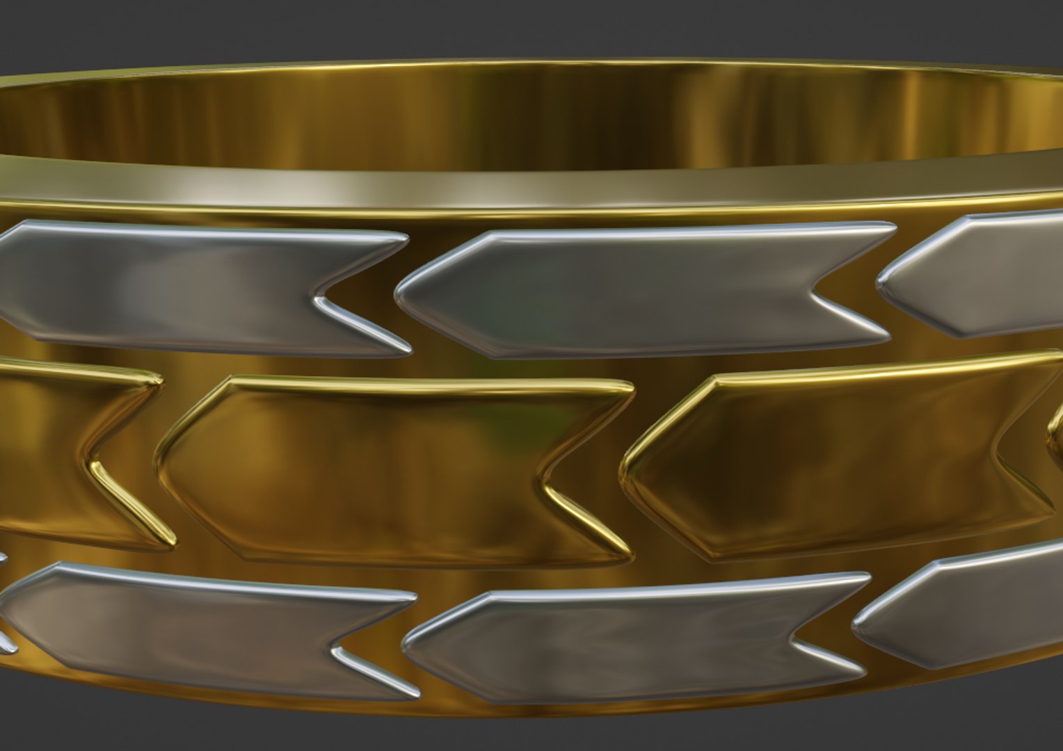 Ring gold silver Wedding Engagement profile model - TurboSquid 2071919