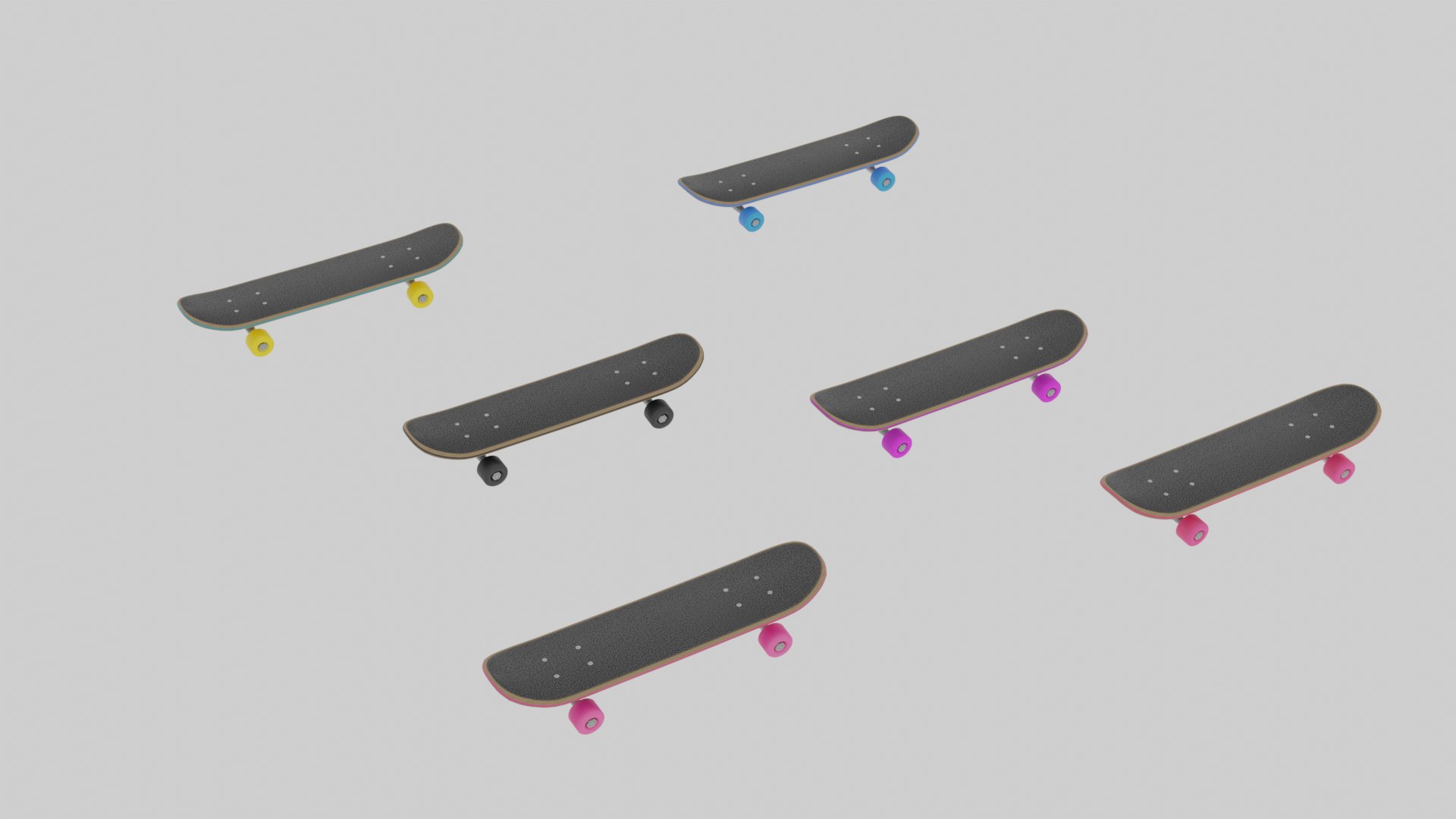 3D Skateboard Model - TurboSquid 2342907