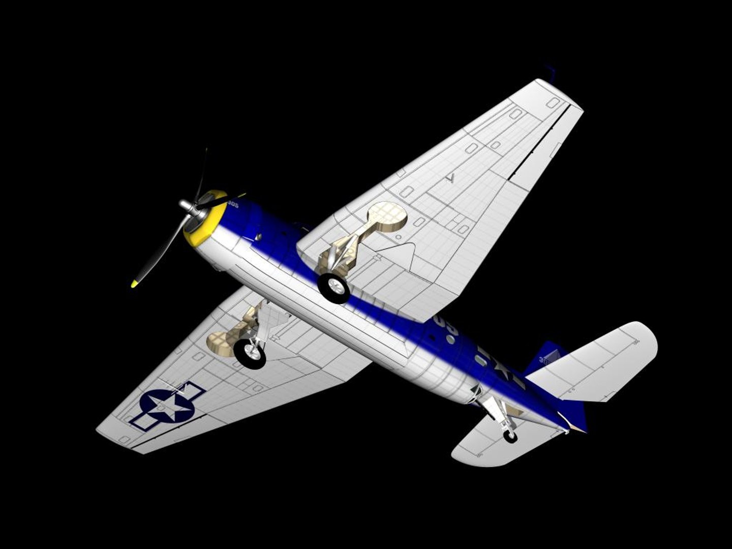 3d Avenger Tb3 Model