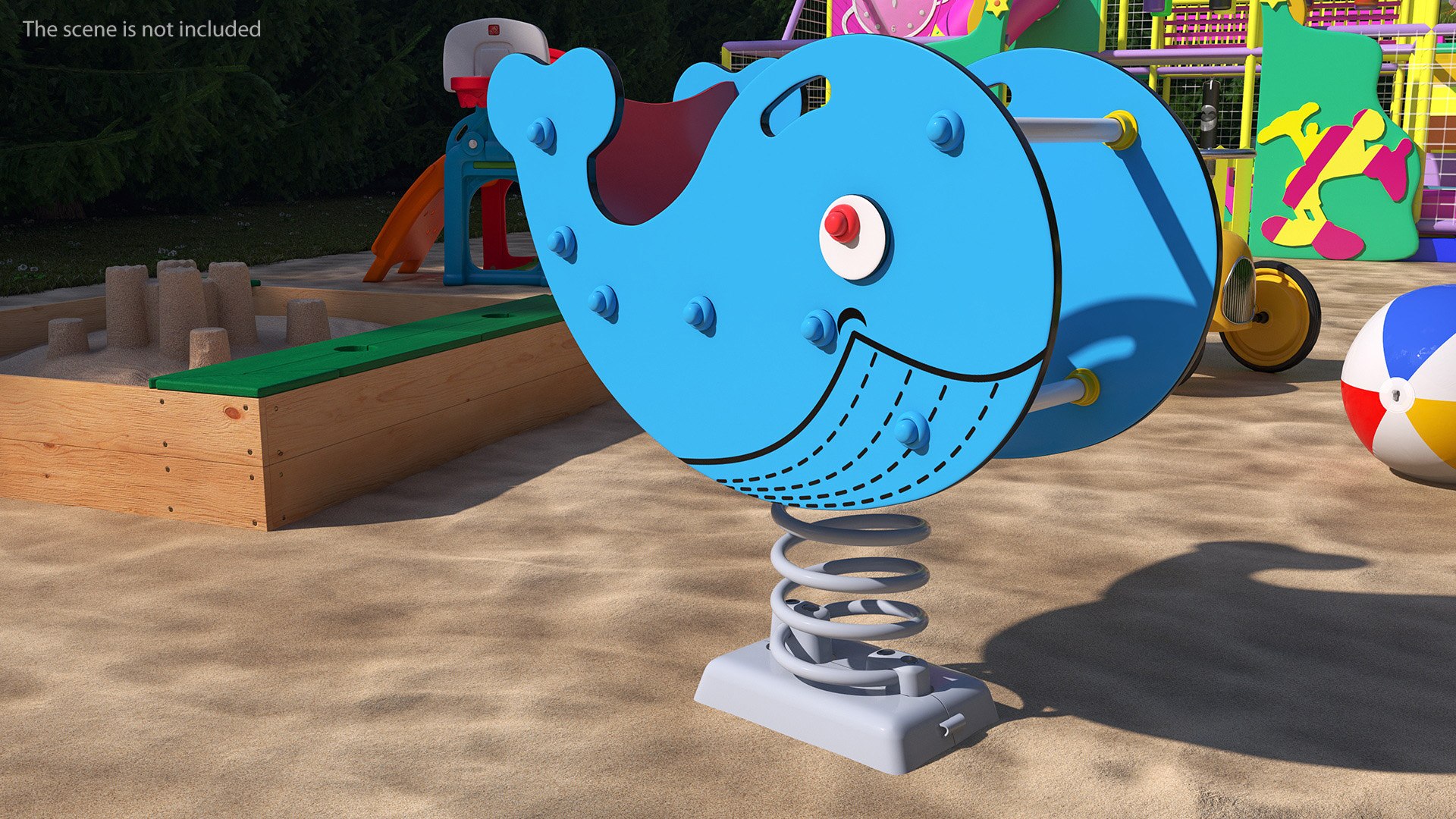 3D Playground Springer Whale - TurboSquid 2068577