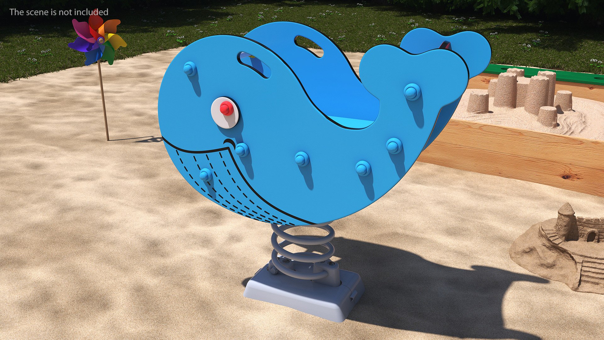 3D Playground Springer Whale - TurboSquid 2068577