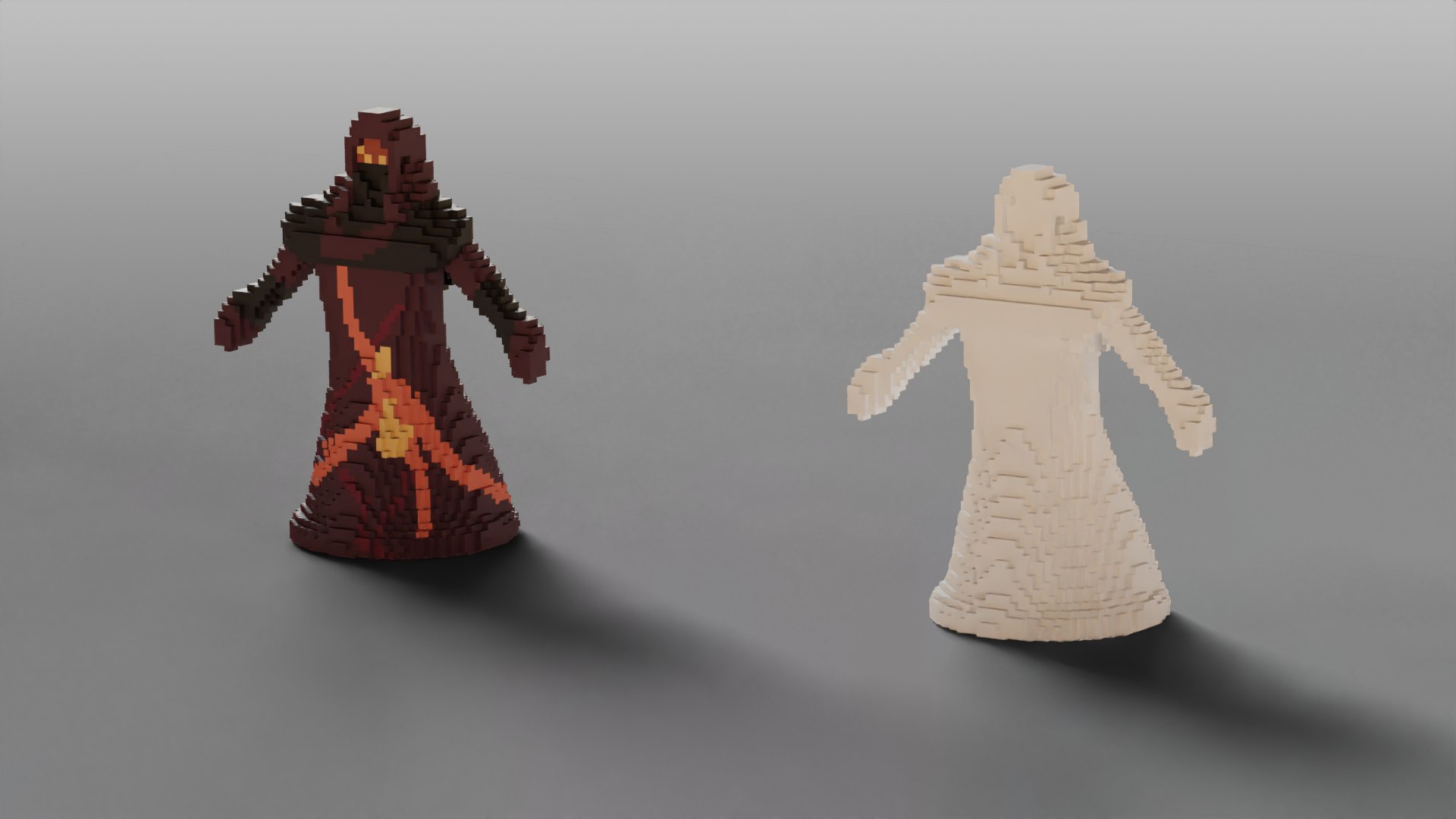 Voxel Death Hunter 3D Model 3D - TurboSquid 2078748