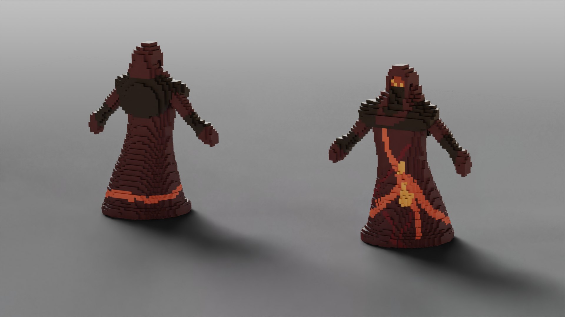 Voxel Death Hunter 3D Model 3D - TurboSquid 2078748
