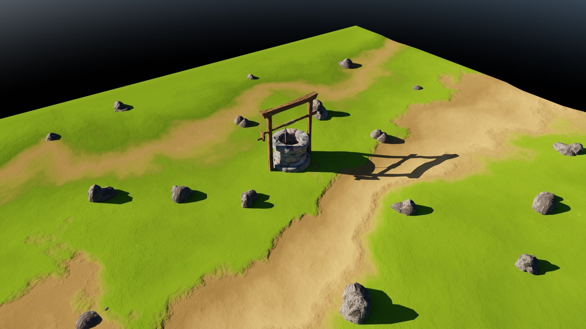 Free Low Poly Well Free 3D Model - TurboSquid 2411080