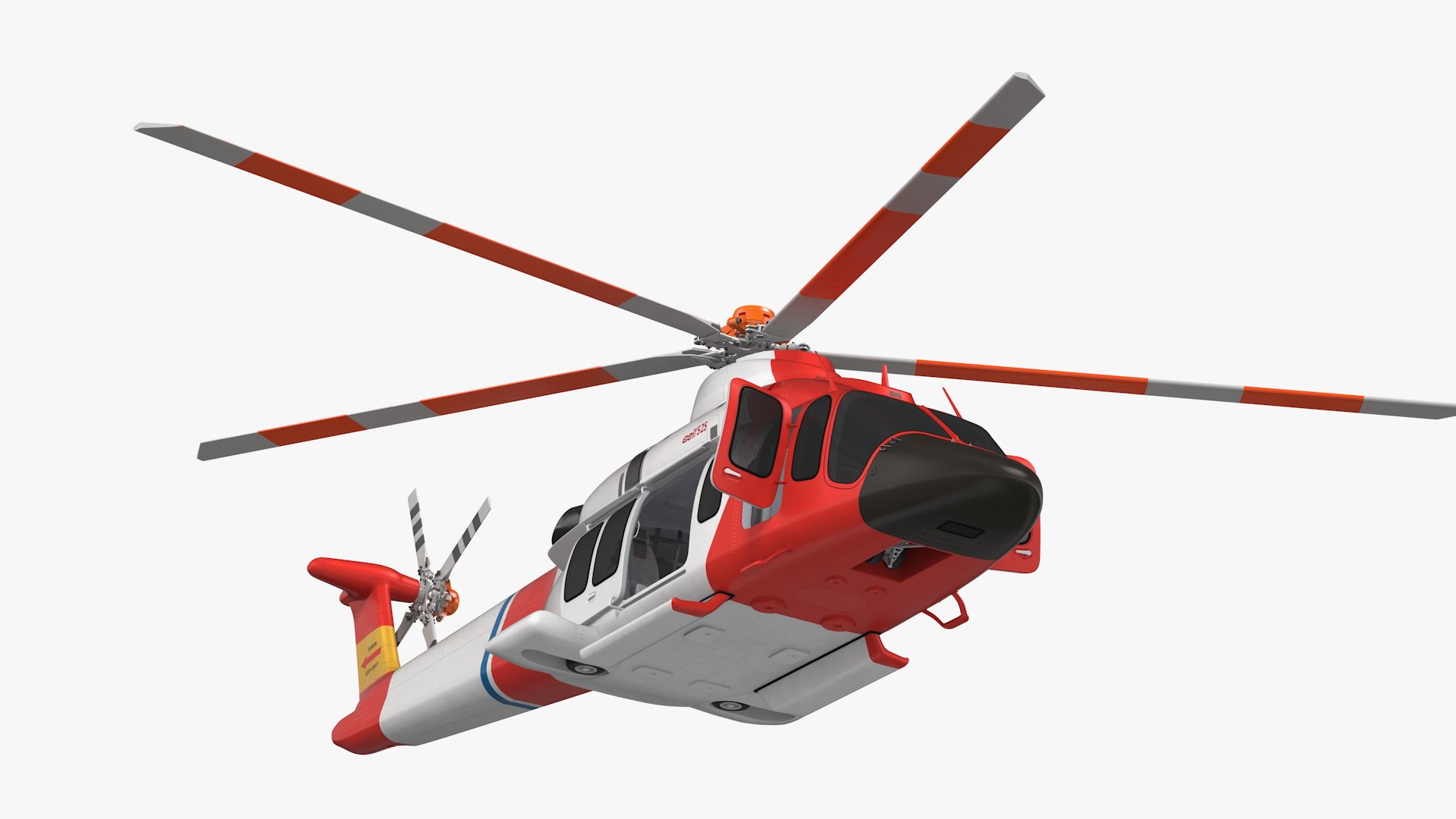 3D model bell 525 relentless paramedic - TurboSquid 1495160