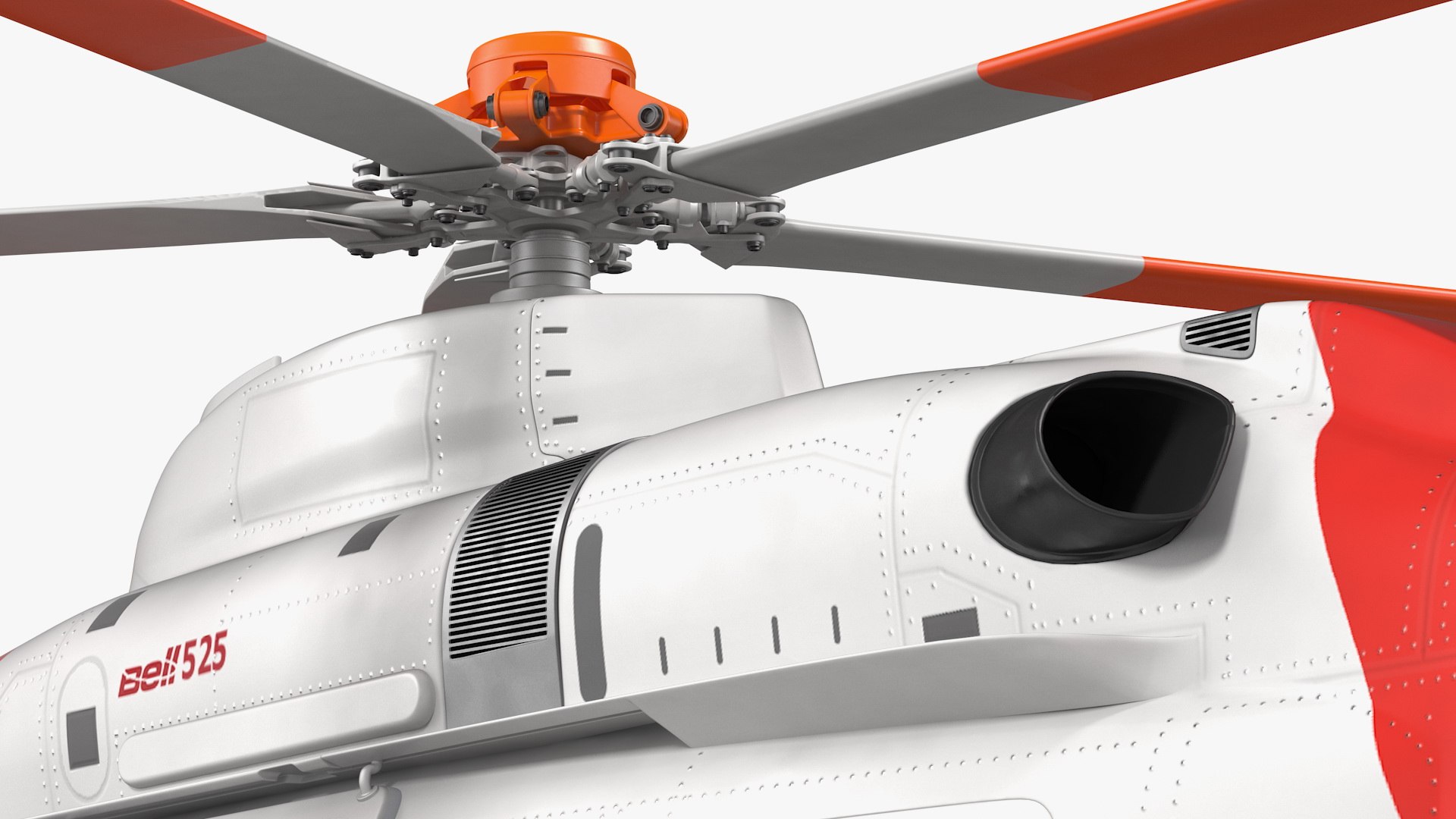 3D model bell 525 relentless paramedic - TurboSquid 1495160