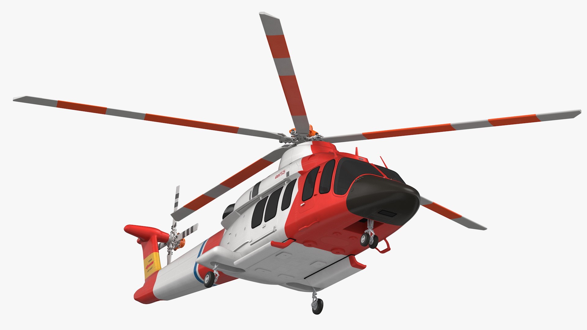 3D model bell 525 relentless paramedic - TurboSquid 1495160