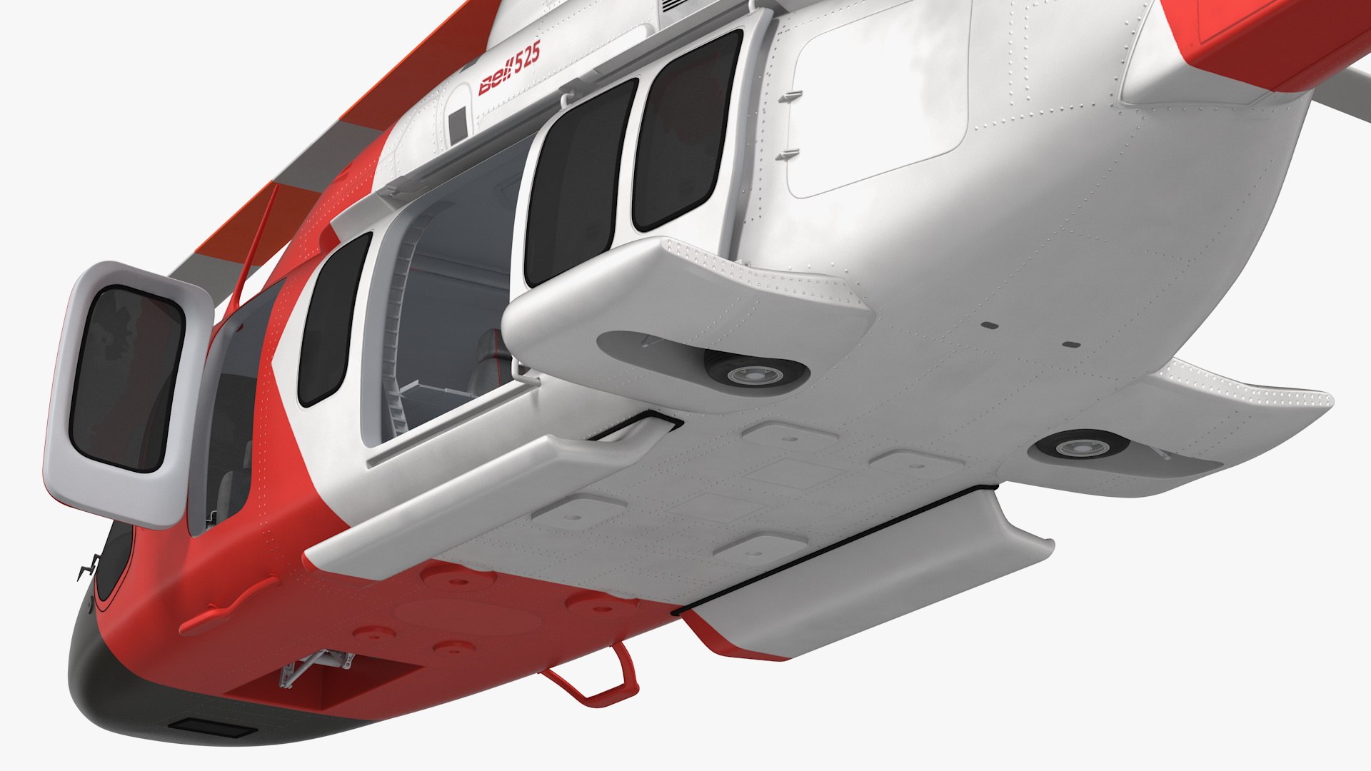 3D model bell 525 relentless paramedic - TurboSquid 1495160