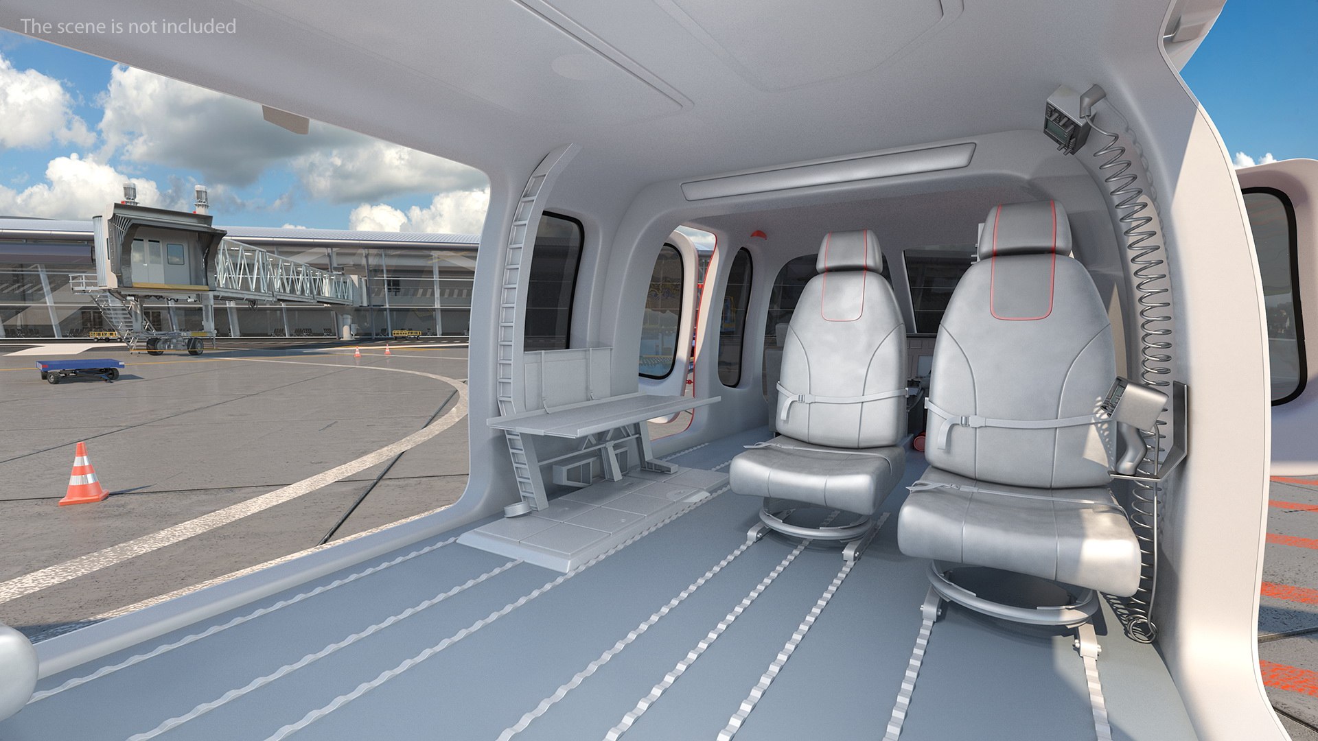 3D model bell 525 relentless paramedic - TurboSquid 1495160