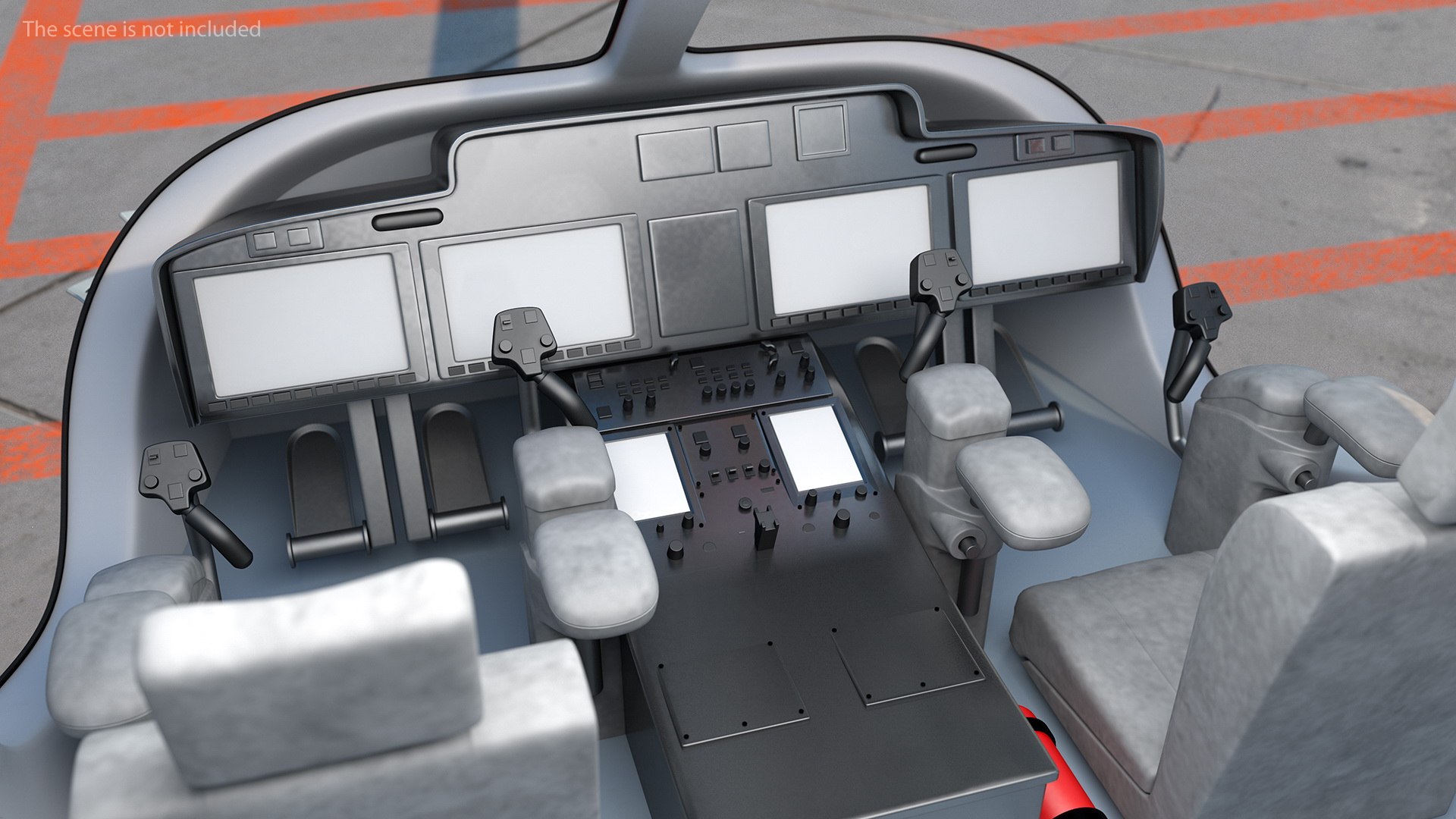 3D model bell 525 relentless paramedic - TurboSquid 1495160