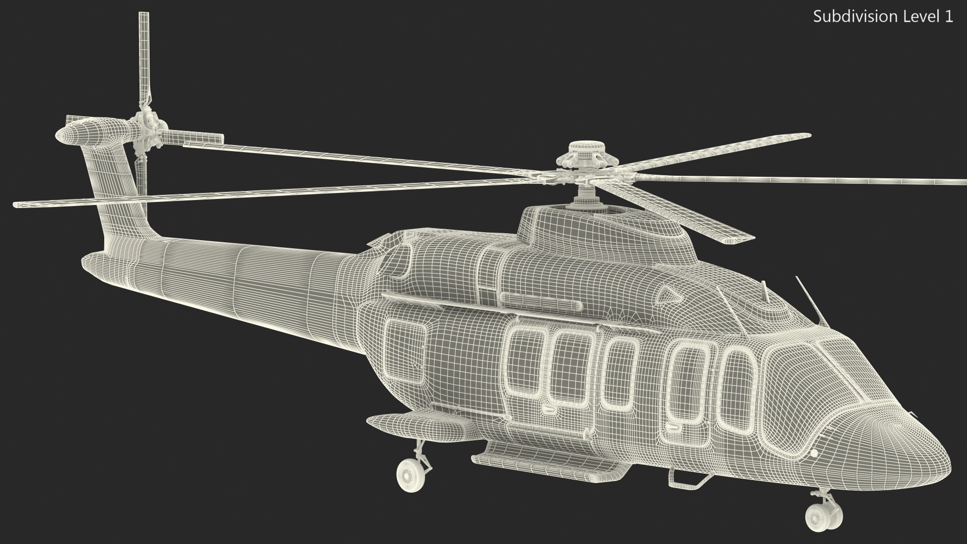 3D model bell 525 relentless paramedic - TurboSquid 1495160
