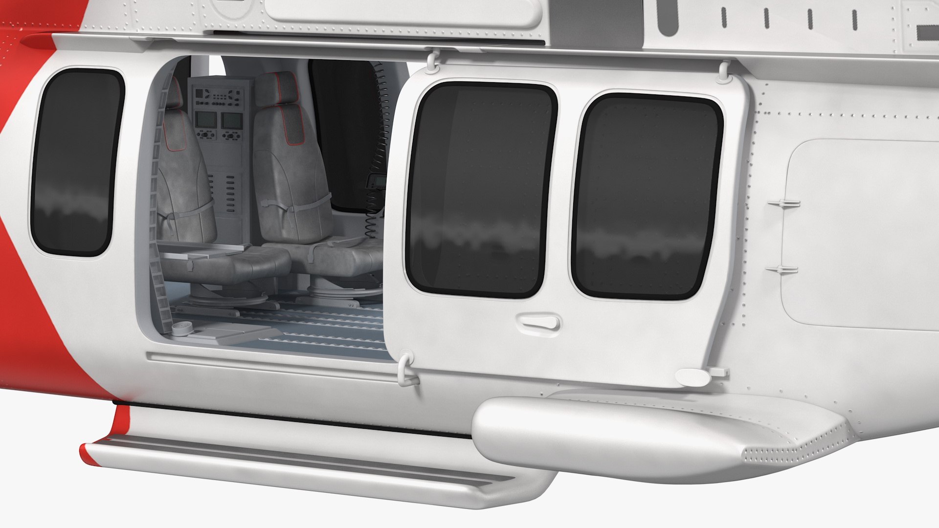 3D model bell 525 relentless paramedic - TurboSquid 1495160