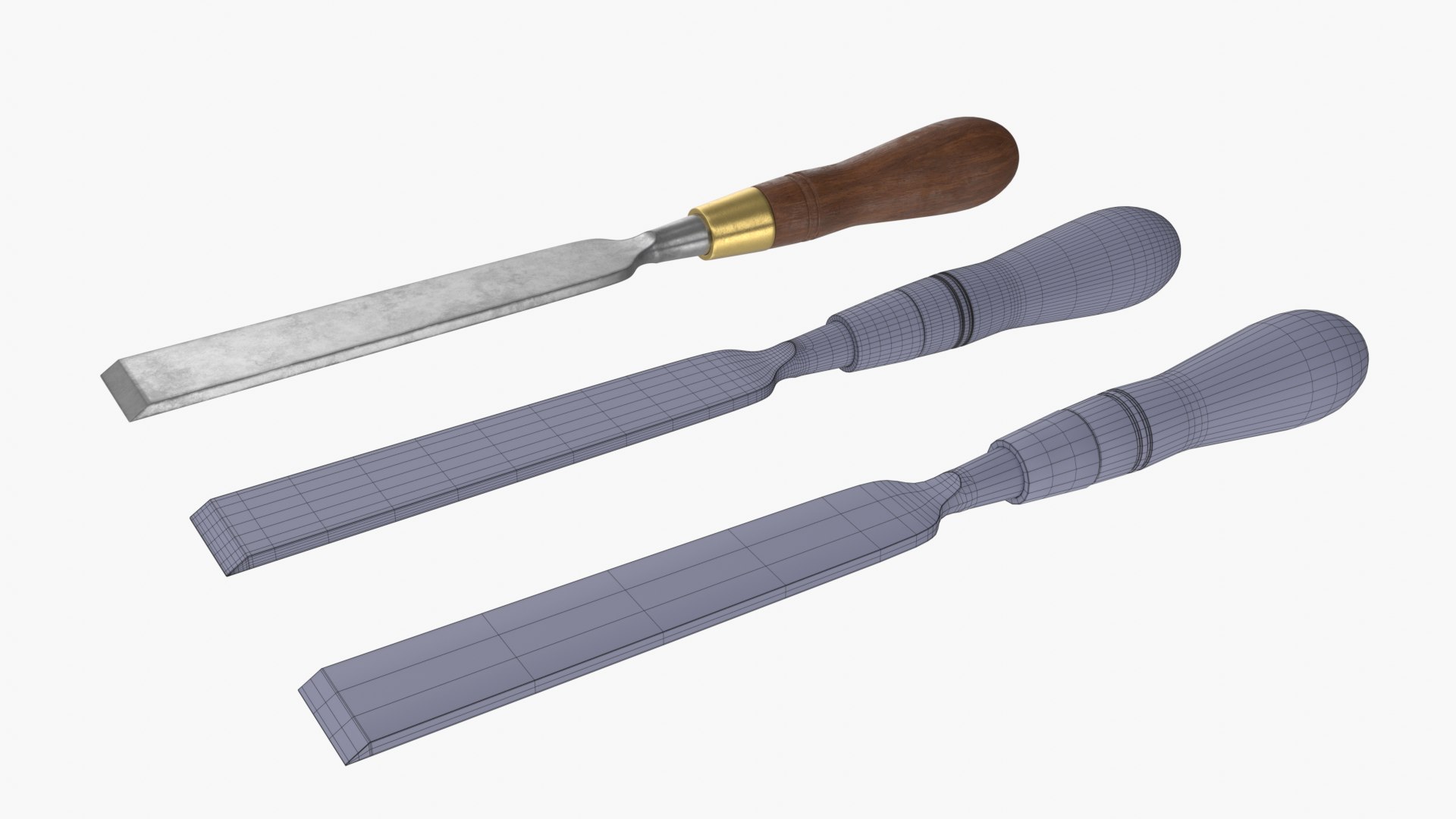 Chisel 3D Model - TurboSquid 2257634