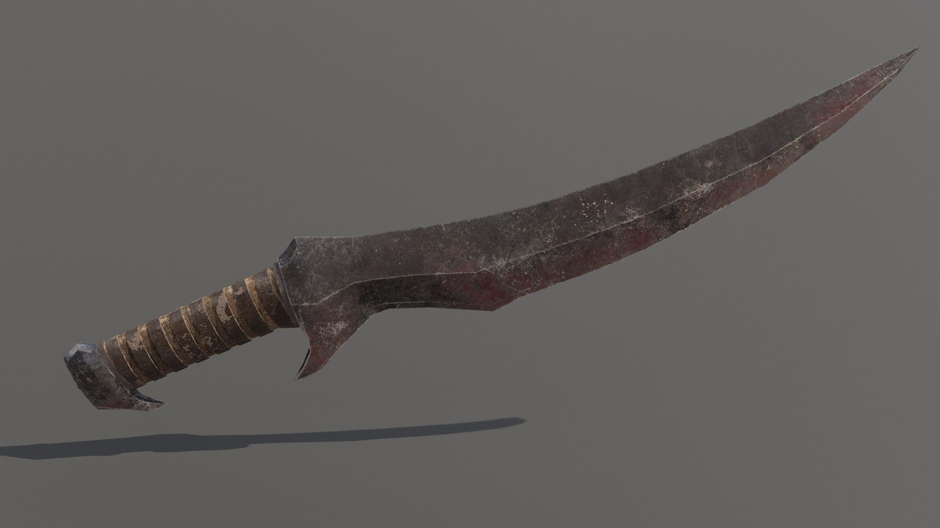 Orc Dagger 3D Model - TurboSquid 1460177