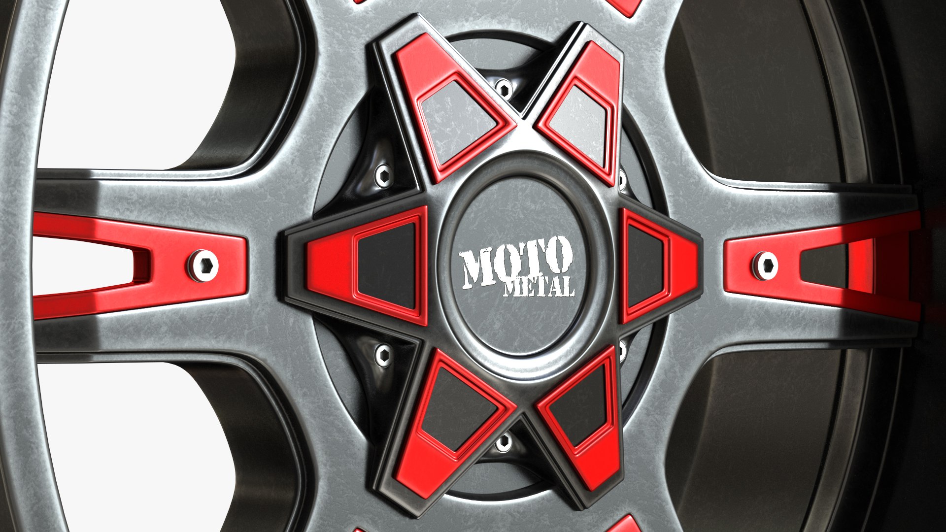 Moto Metal Wheel Rim Model - TurboSquid 1534514