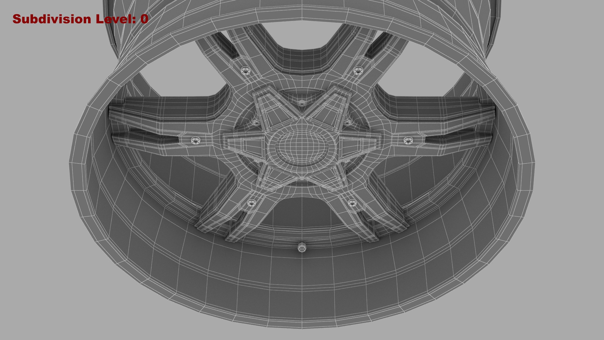 Moto metal wheel rim model - TurboSquid 1534514