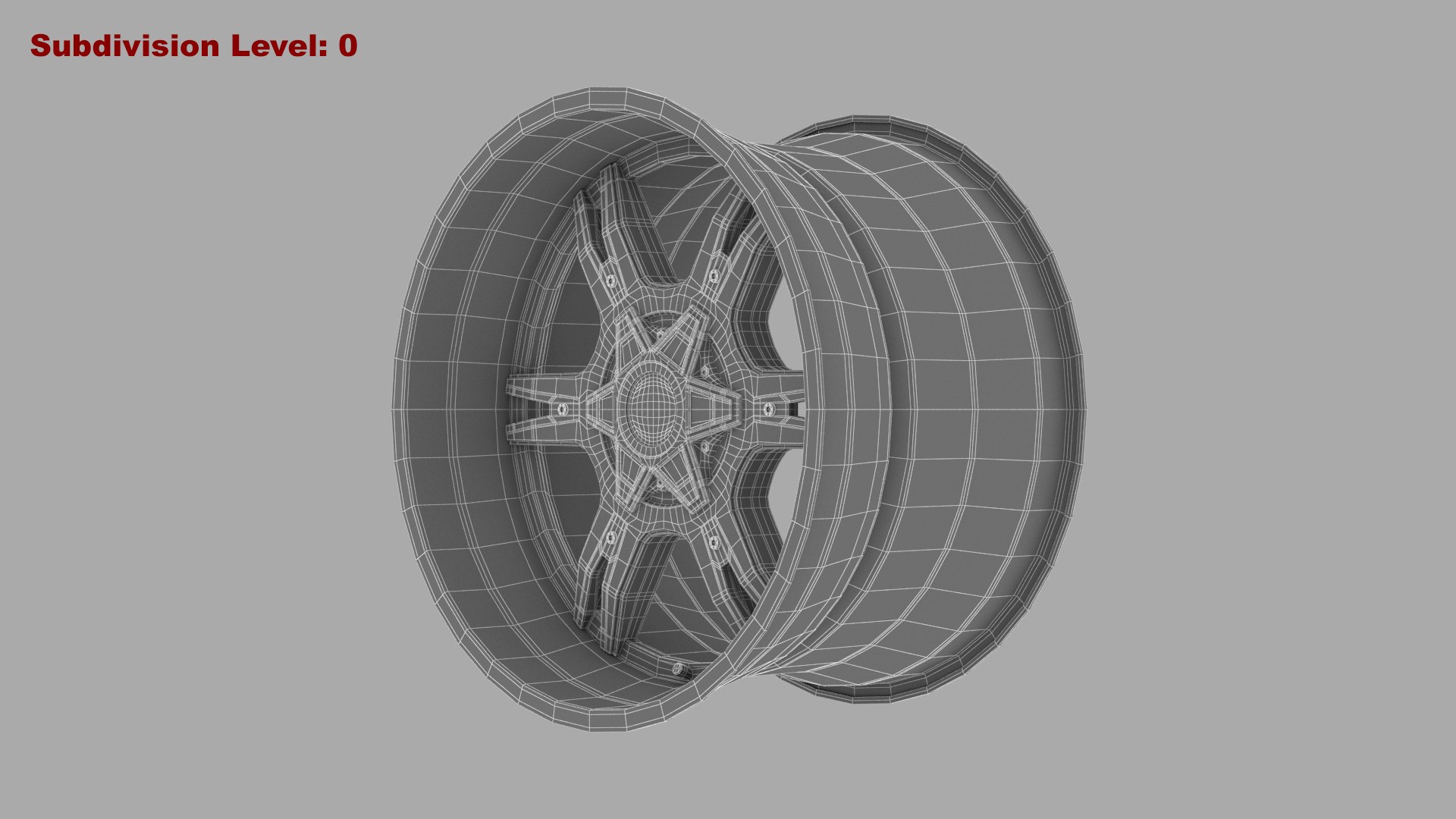 Moto Metal Wheel Rim Model - TurboSquid 1534514
