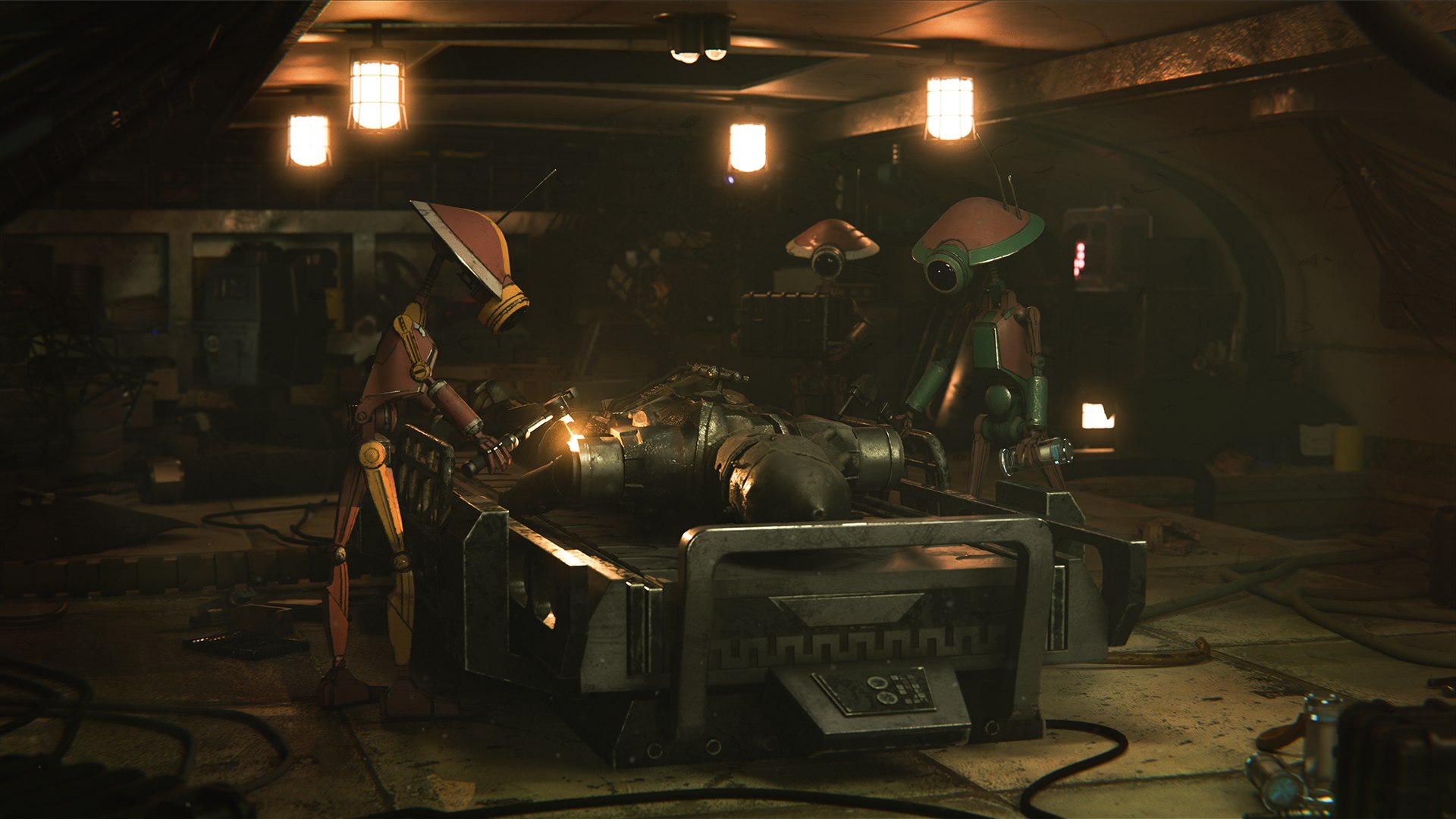 3D Model Pit Droid 3 Variants Star Wars - TurboSquid 2080061