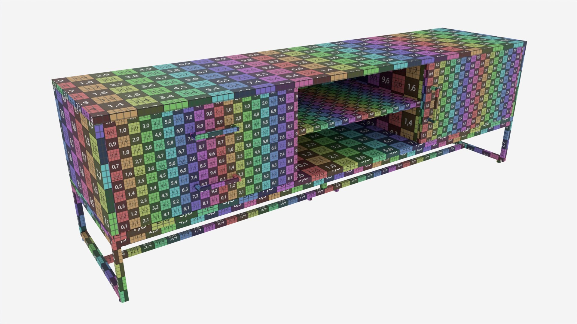 3D TV table Amsterdam - TurboSquid 1967783