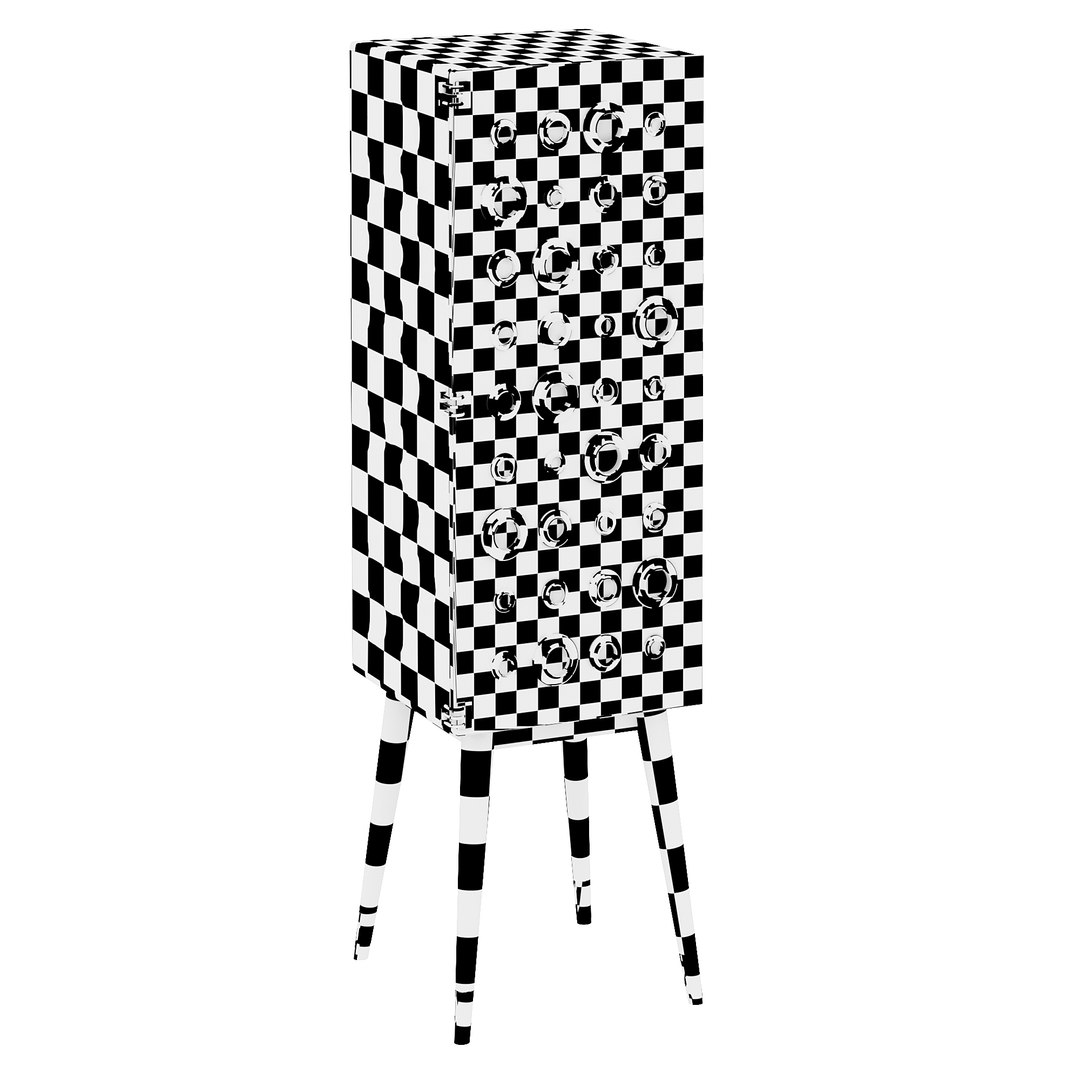 MONOCLES TALL CABINET By Maisonvalentina 3D Model - TurboSquid 1943954