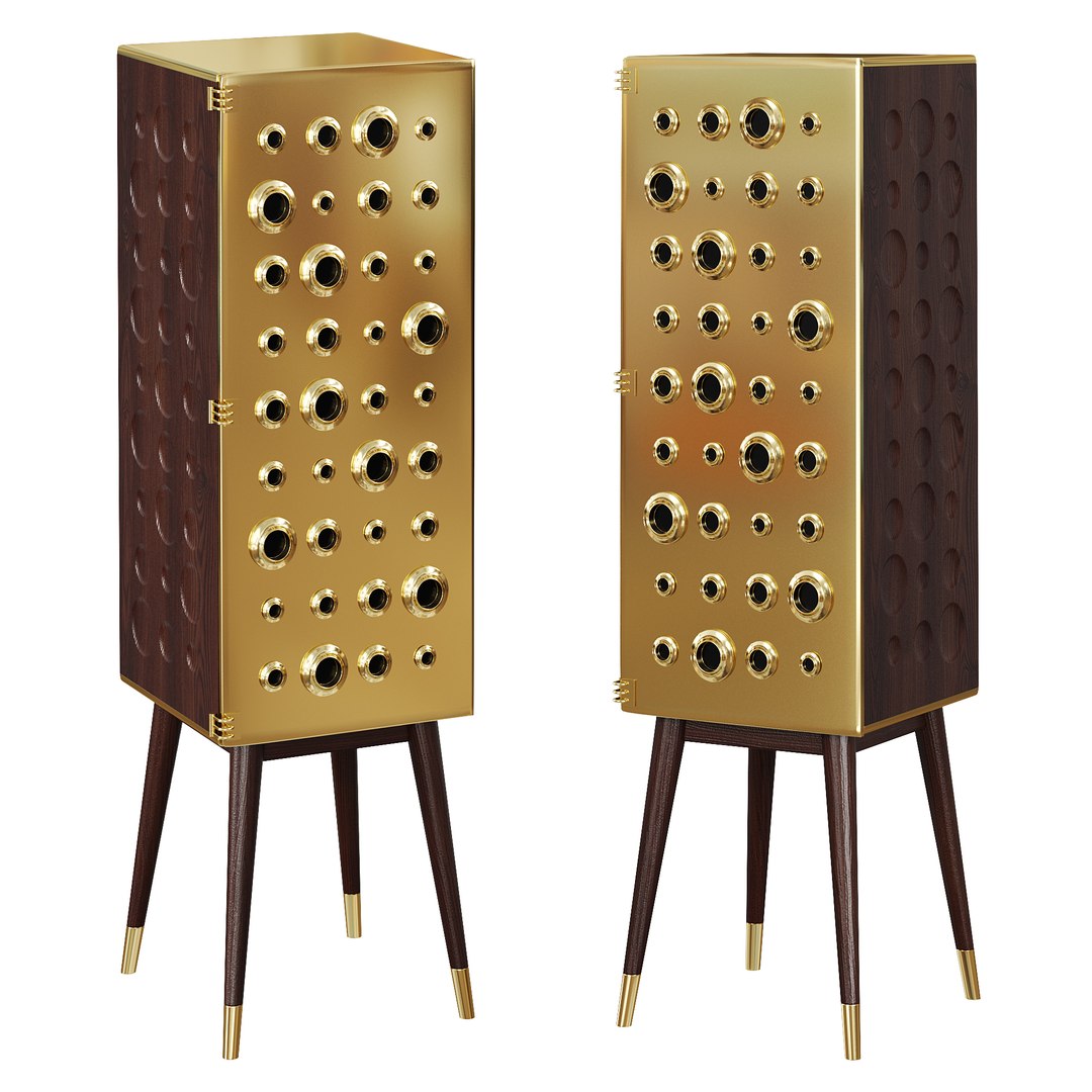 MONOCLES TALL CABINET By Maisonvalentina 3D Model - TurboSquid 1943954