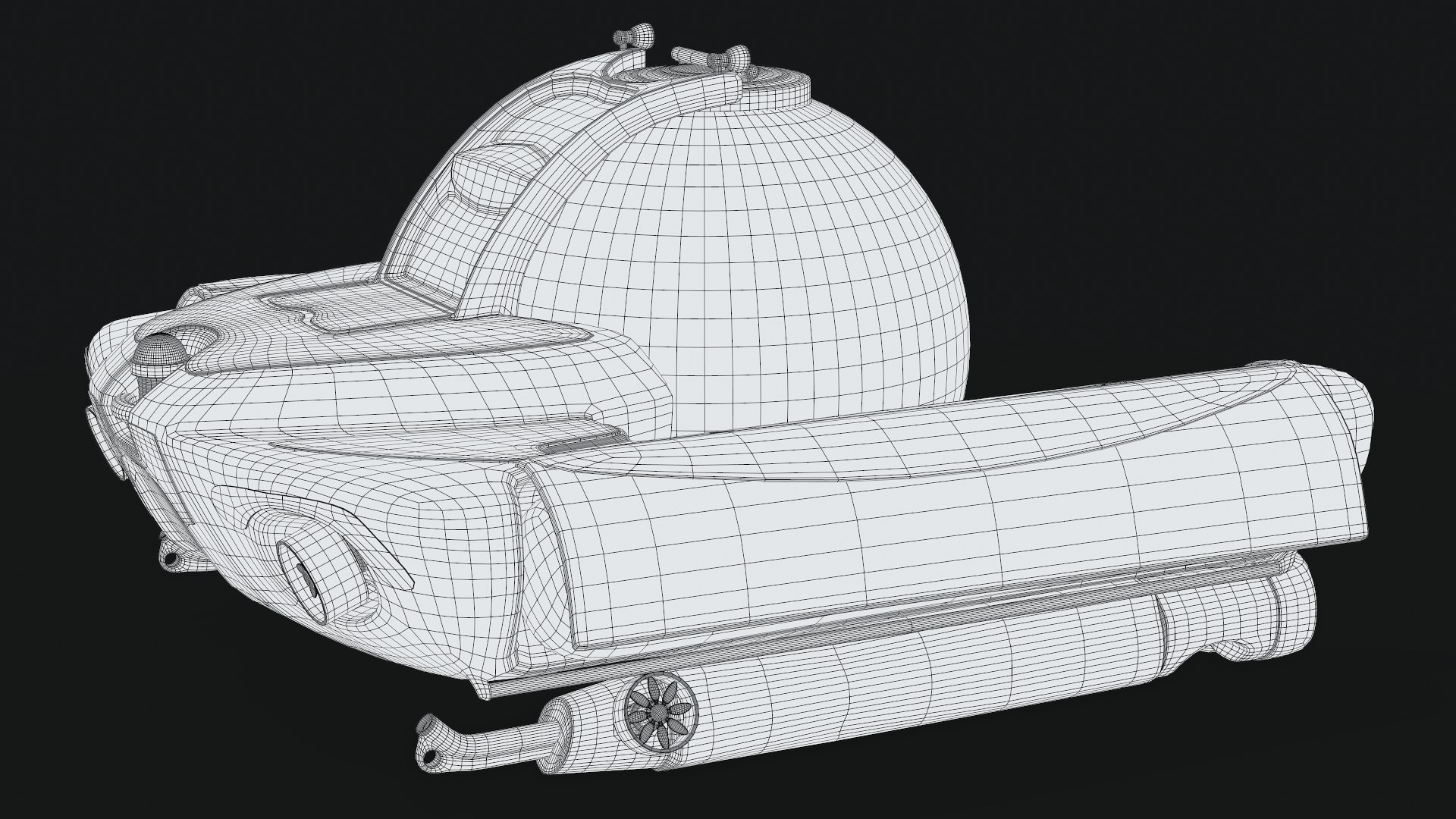 Underwater mini u-boat c-explorer 3D - TurboSquid 1531838