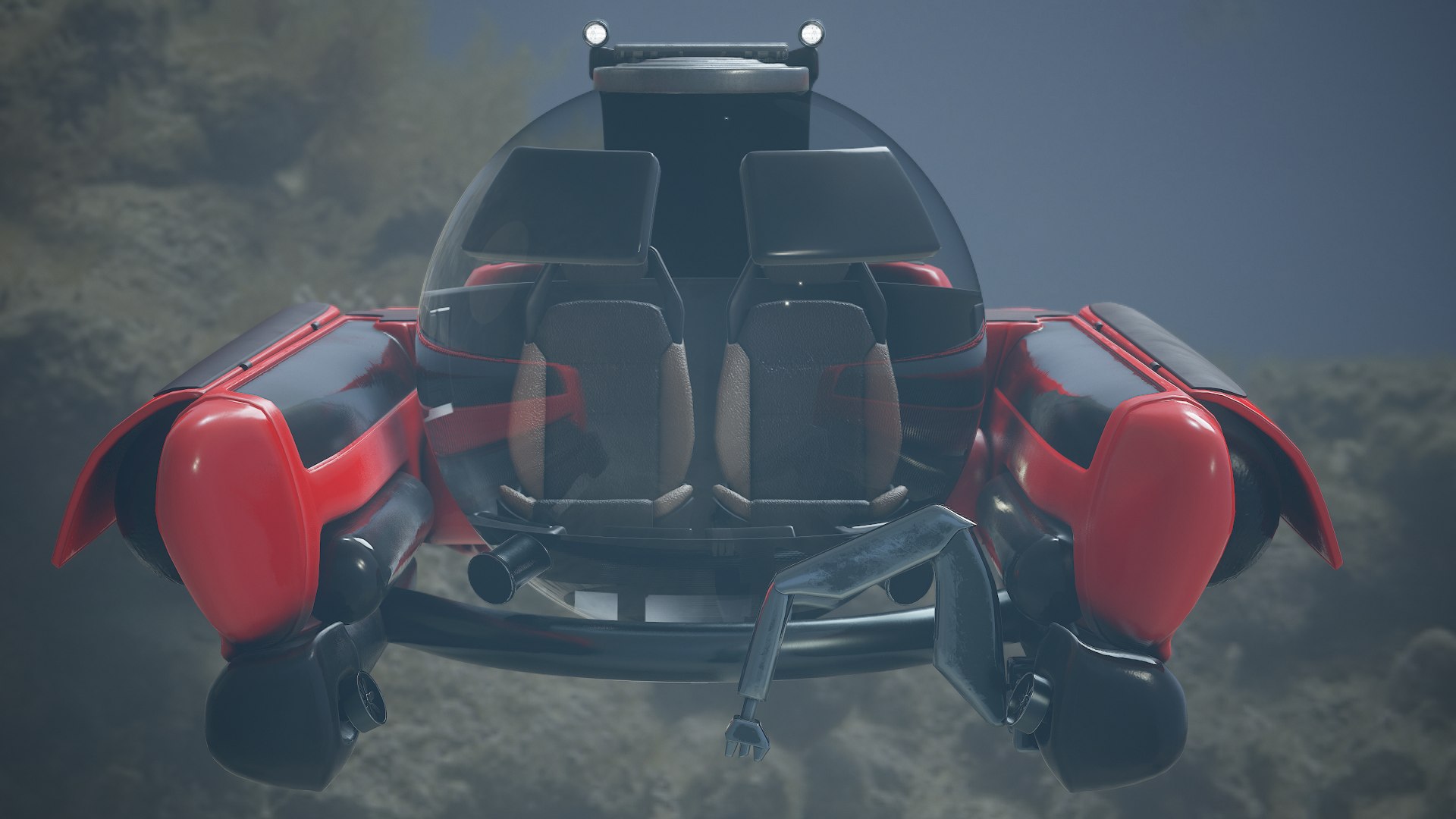 Underwater Mini U-boat C-explorer 3D - TurboSquid 1531838