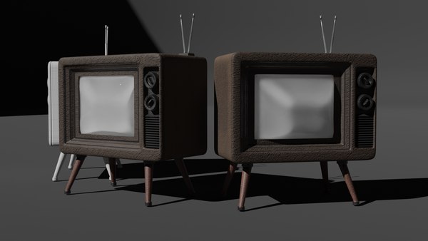 SIMPLE OLD TV model - TurboSquid 1967873