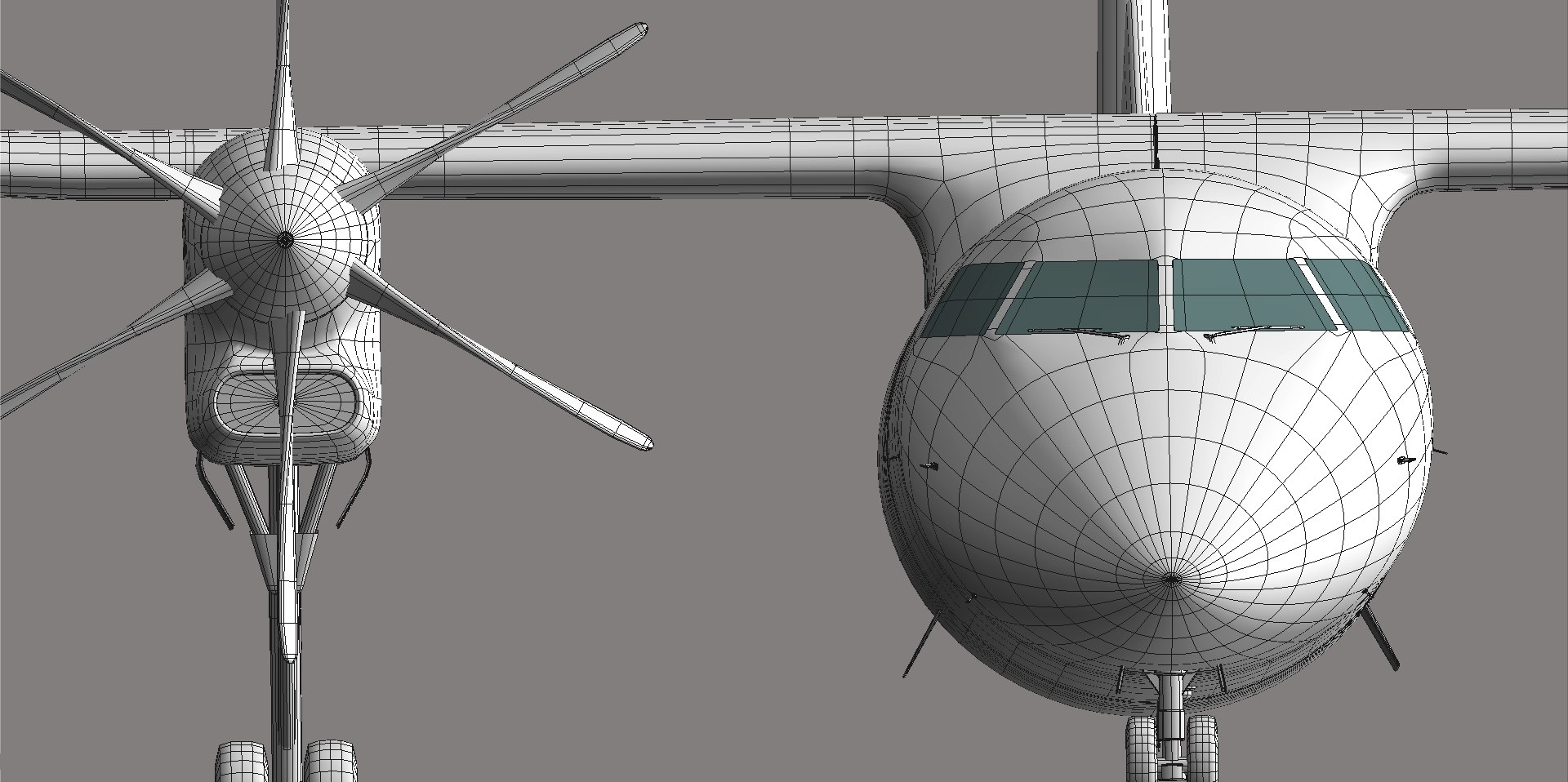 Bombardier Dash Q400 Austrian 3D Model | 1143231 | TurboSquid