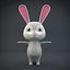 Cartoon Rabbit 3D Model - TurboSquid 1209146