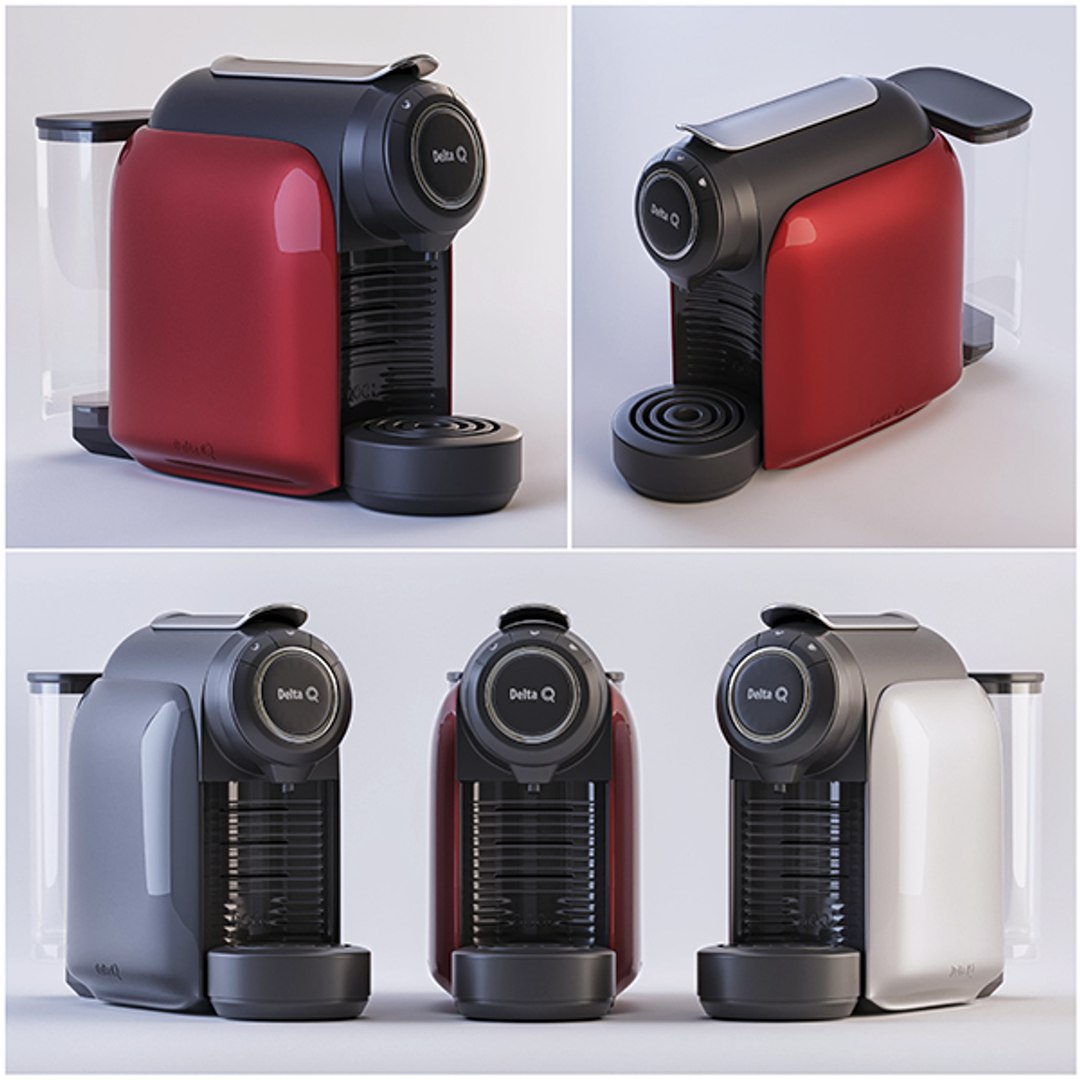 Delta Q Espresso Machine 3D Model - TurboSquid 1350280