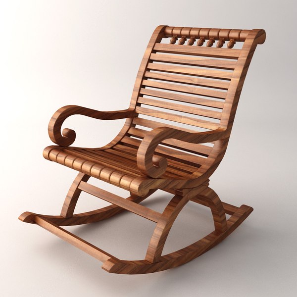 rocking chair 3d model