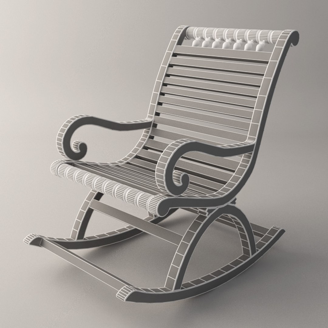 Rocking Chair 3d Model