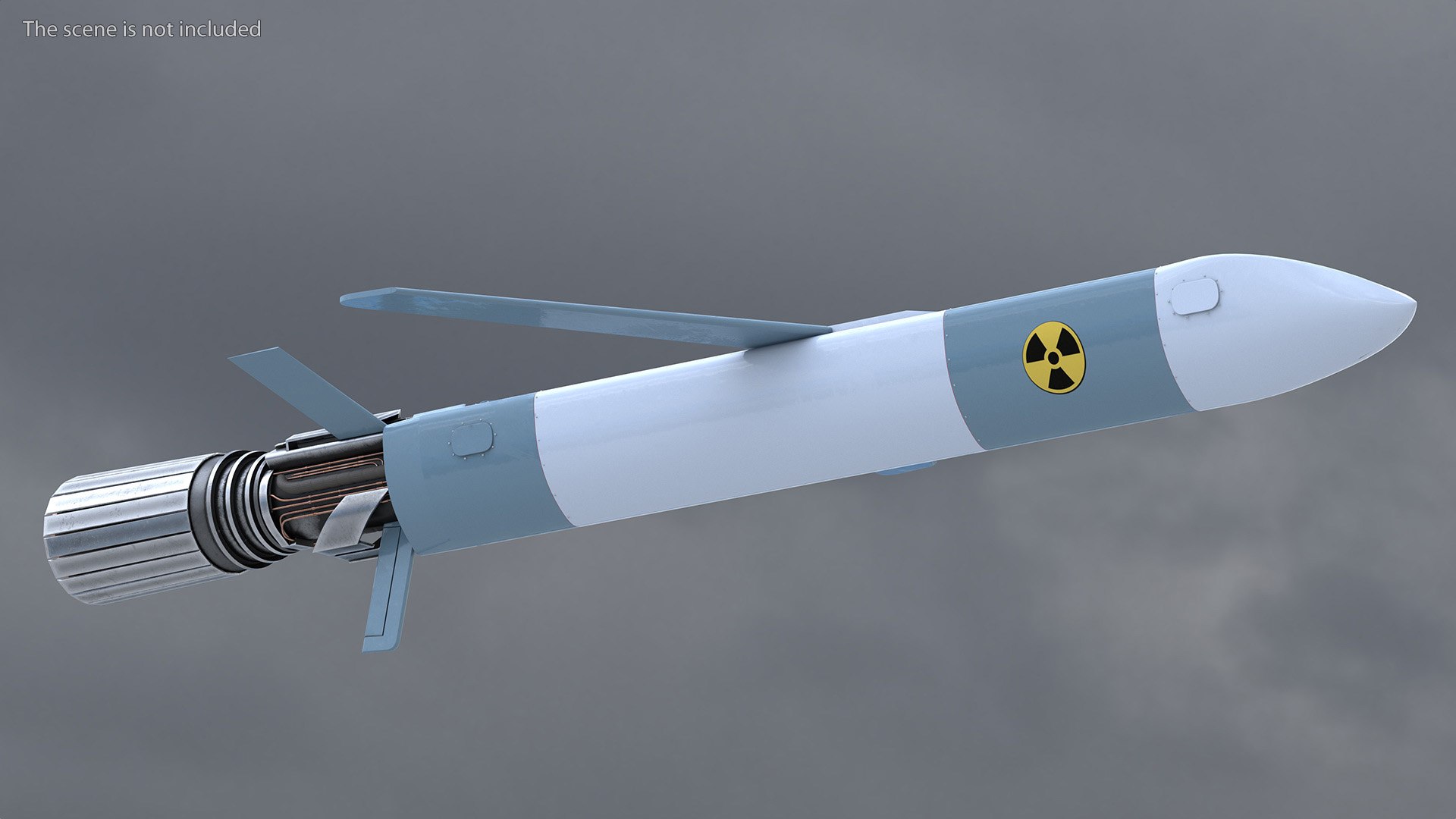 Russian Nuclear Powered Cruise Missile 3D Model - TurboSquid 2222200
