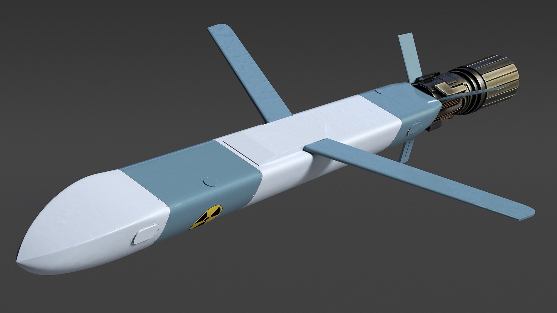 Russian Nuclear Powered Cruise Missile 3D Model - TurboSquid 2222200