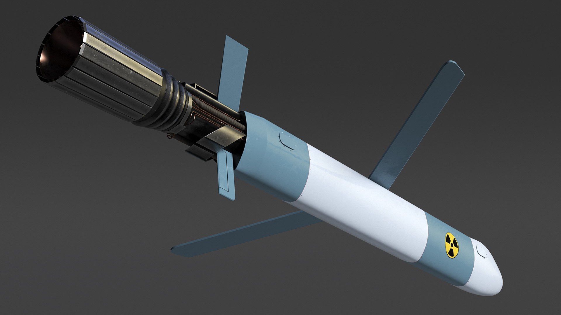 Russian Nuclear Powered Cruise Missile 3D Model - TurboSquid 2222200