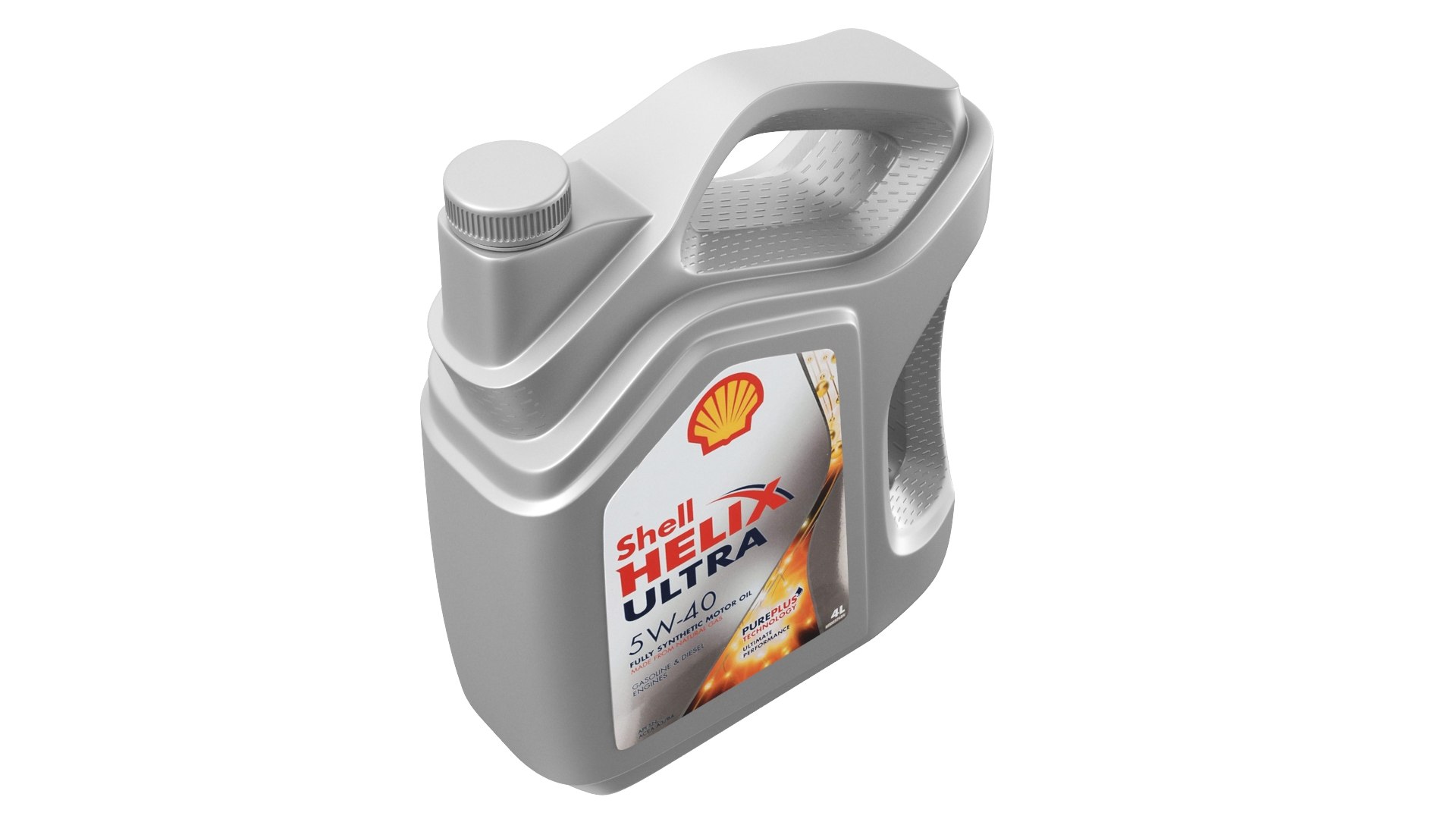 Shell Helix Oil Plastic Bottle 3D - TurboSquid 1789155