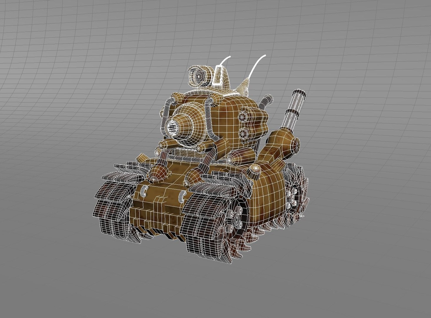 3D rusted tank - TurboSquid 1305574