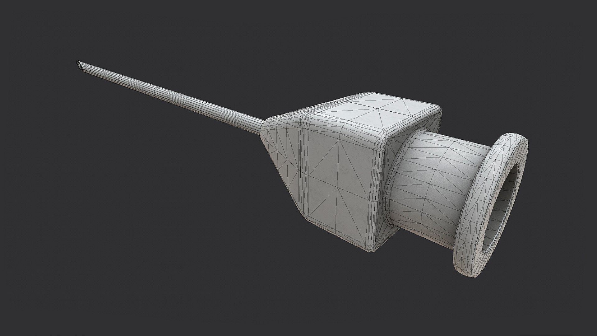 Medical Syringe Needle 3D Model - TurboSquid 2108503