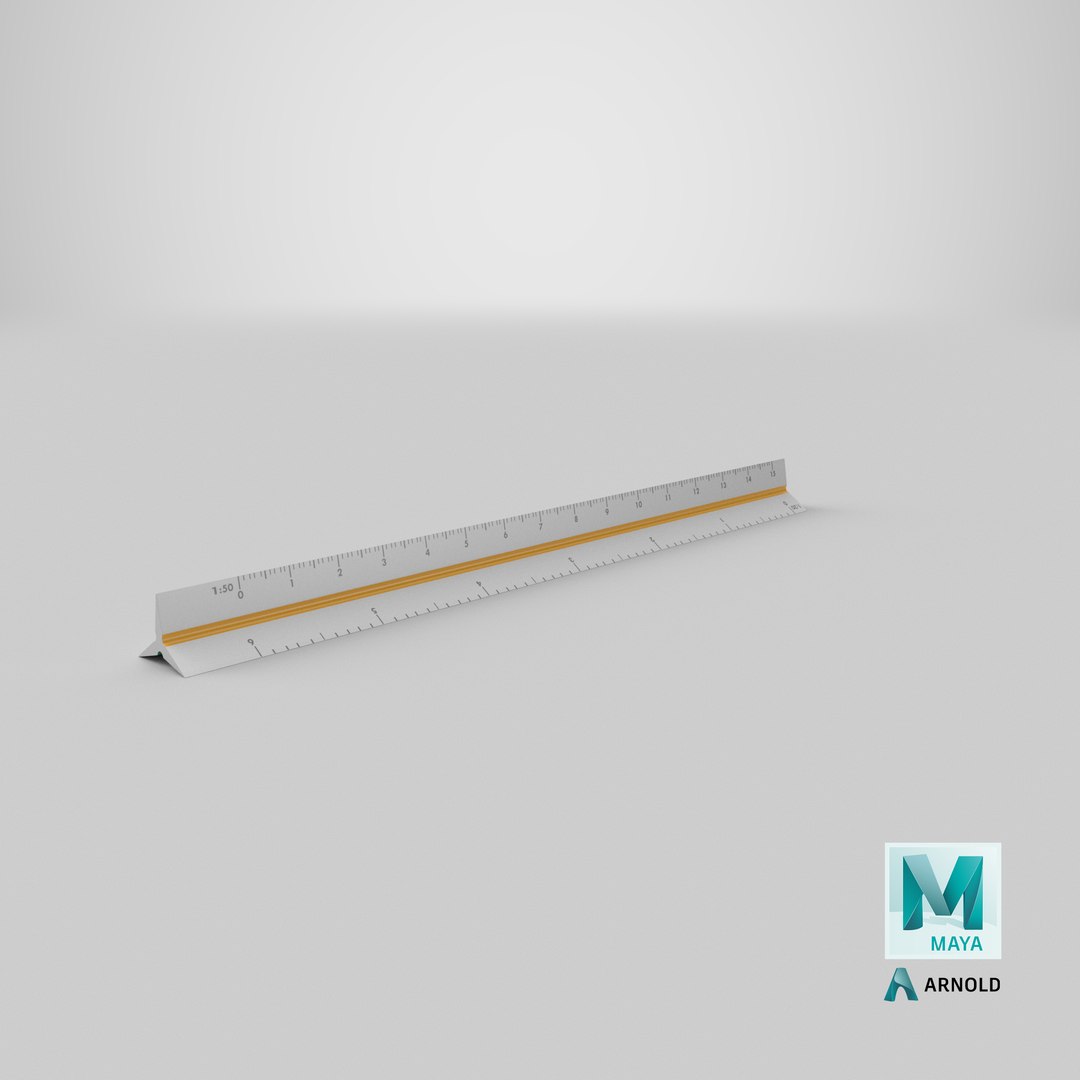 Scale Ruler 3D Model - TurboSquid 1805387