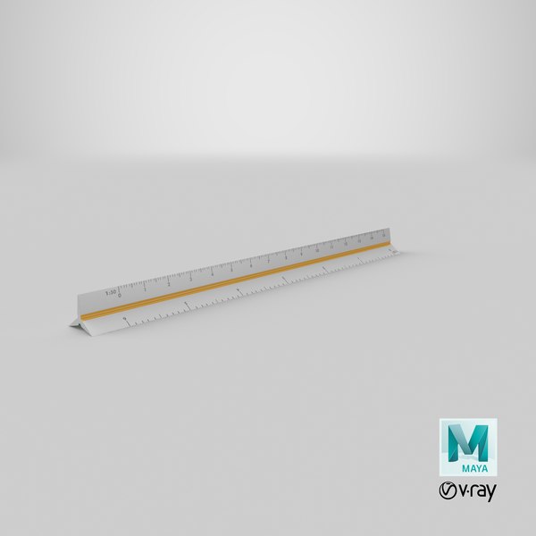 Scale Ruler 3D model - TurboSquid 1805387