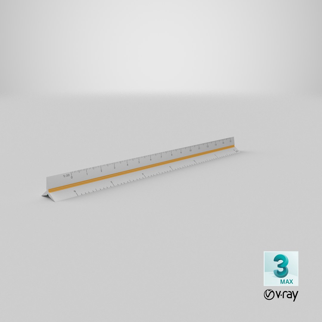 Scale Ruler 3D Model - TurboSquid 1805387